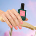 The electric pink LED Gel nail polish - Pop | Manucurist