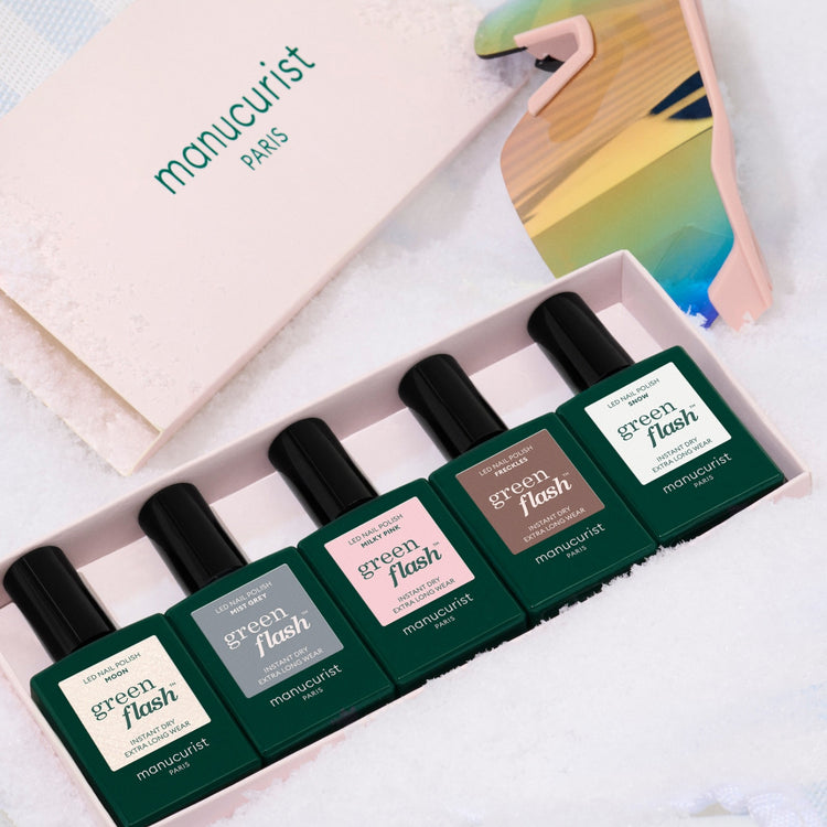 Gel nail polish colors Green Flash | Manucurist
