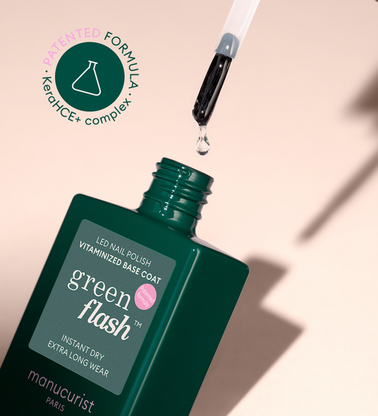 Green Flash Vitaminized Base Coat | Manucurist