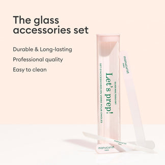 Glass nail accessory trio - Accessories | Manucurist